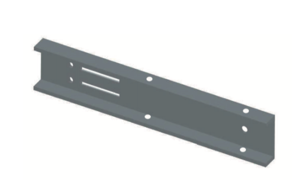 Herraje de Extensión para tensión, canal cruceta 8X100 cm – Dintemex