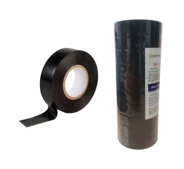 Cinta Aislante Eléctrica Negra 20m X 19mm – Dintemex